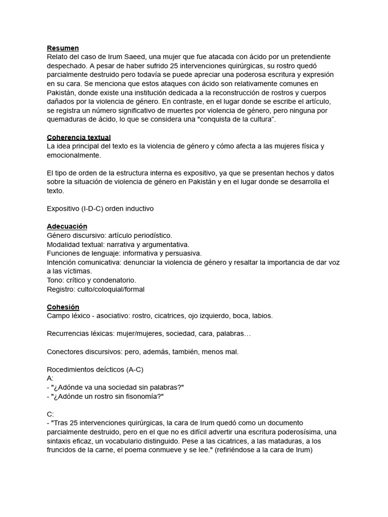 Lengua, Exanen | PDF