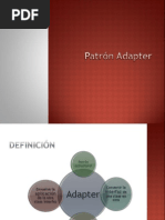 Patrón Adapter | PDF | Patrón de diseño de software | Áreas de informática
