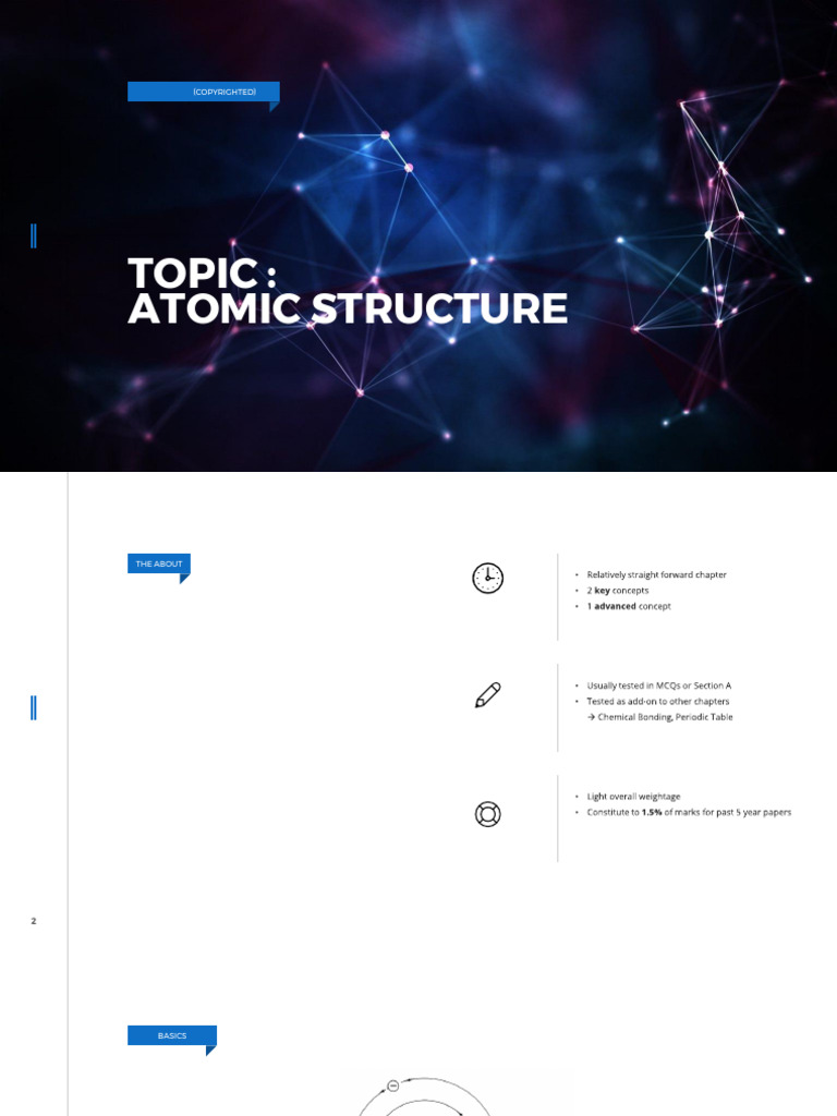 (CHEM CS) Atomic Structure | PDF | Ion | Atoms