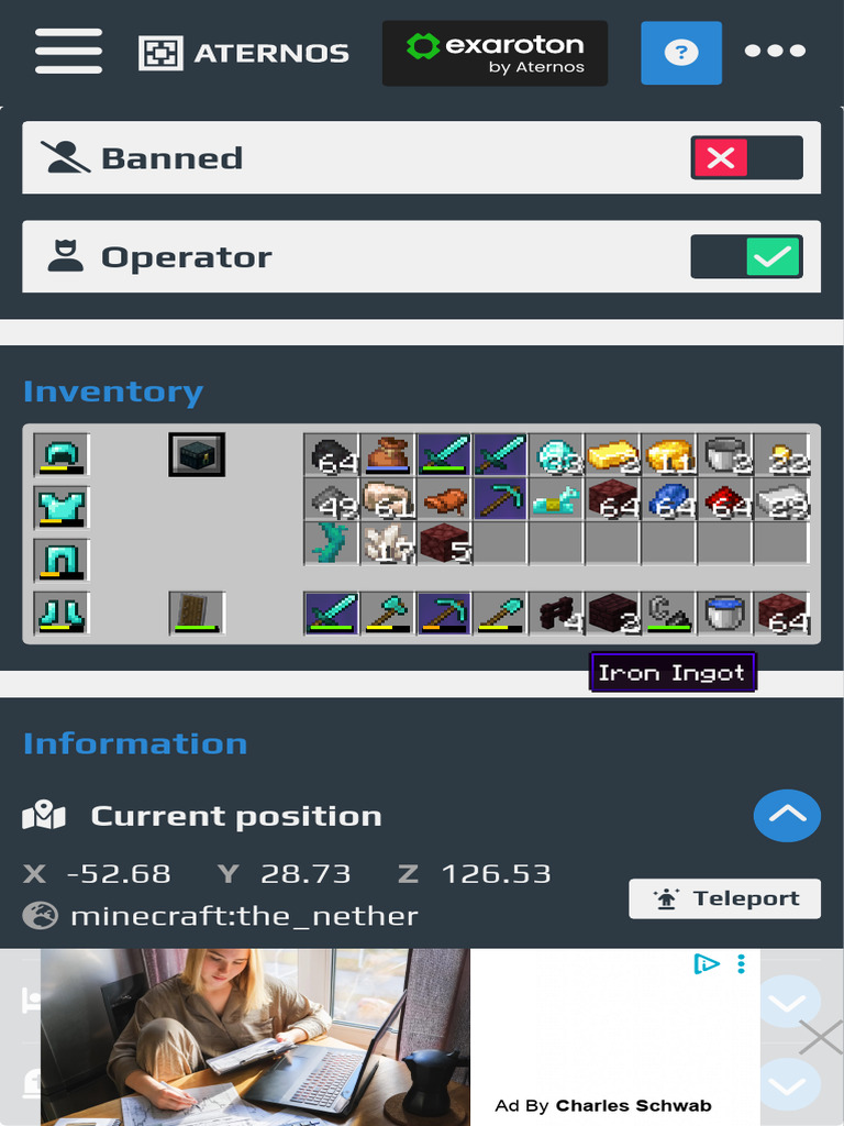 Players Aternos Free Minecraft Server | PDF