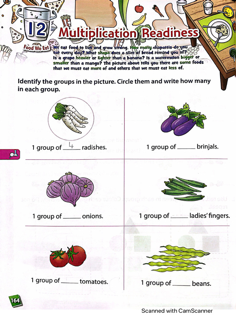 Multiplication Readiness Pg 164 & 165 | PDF