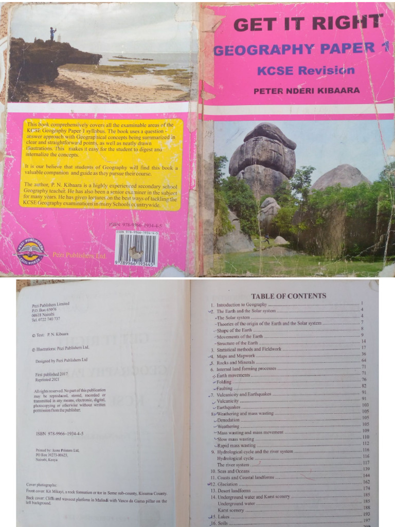 GET IT RIGHT GEOGRAPHY P1 KCSE Revision | PDF