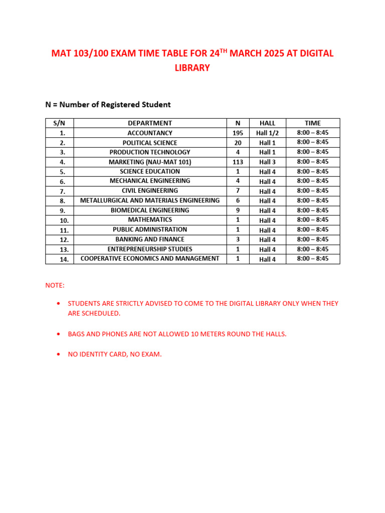 MAT 103_100_FIRST_SEMESTER_2024_2025 | PDF