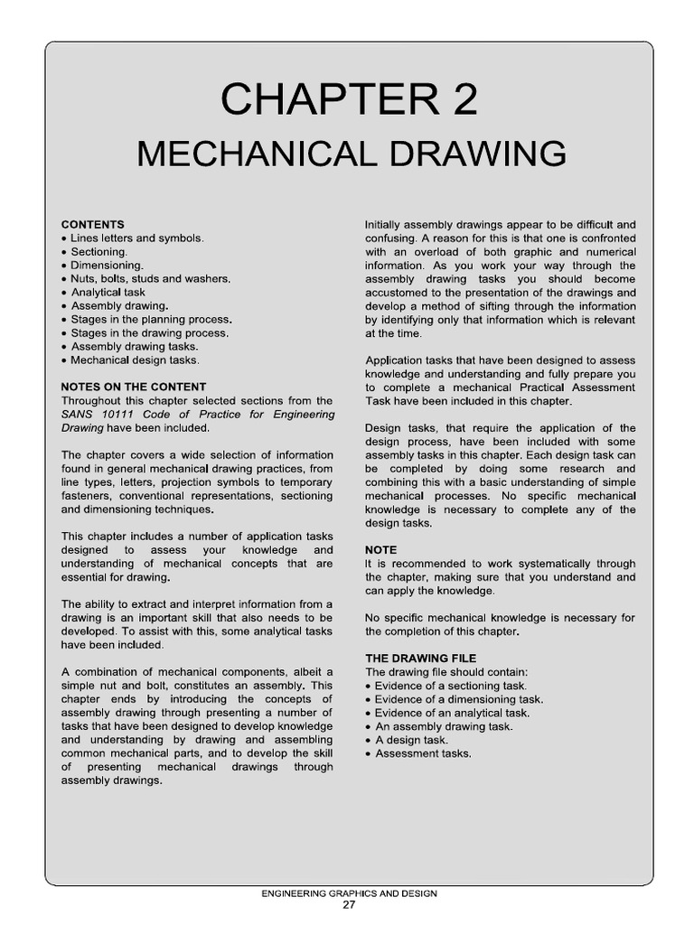 Book Chapter _ Mechanical Drawing (2) (1) | PDF