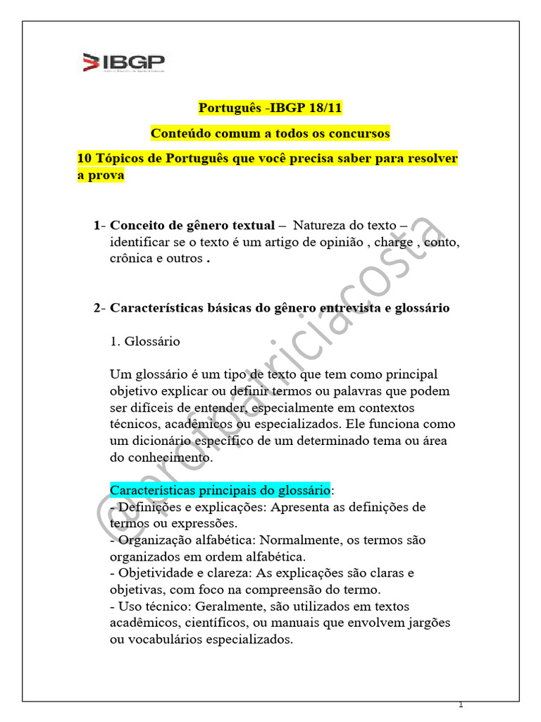 Prova para live 18-11 professor youtube-compactado | PDF | Pronome | Assunto (gramática)