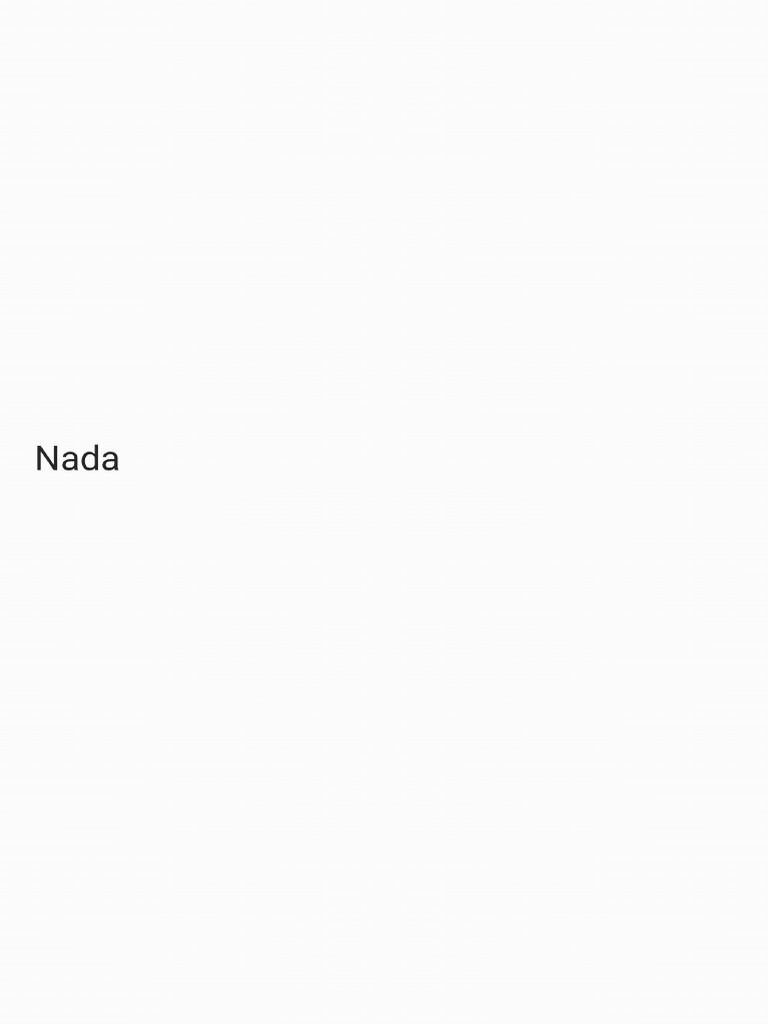 Nada 1 | PDF