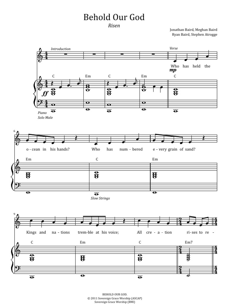 Behold Our God | PDF | Monotheism | Mythology