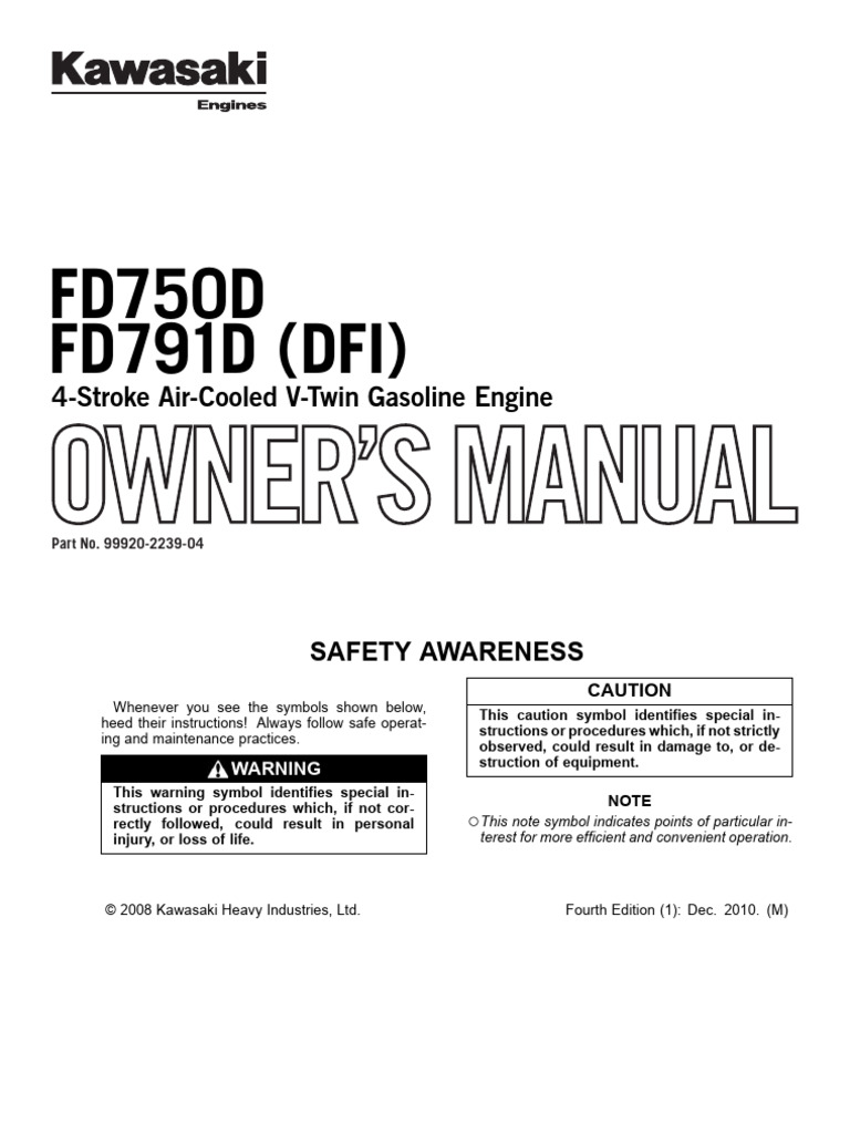 FD750 Owners Manual | PDF