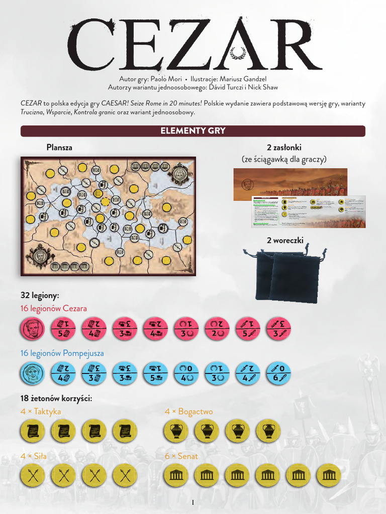 Cezar Instrukcja | PDF