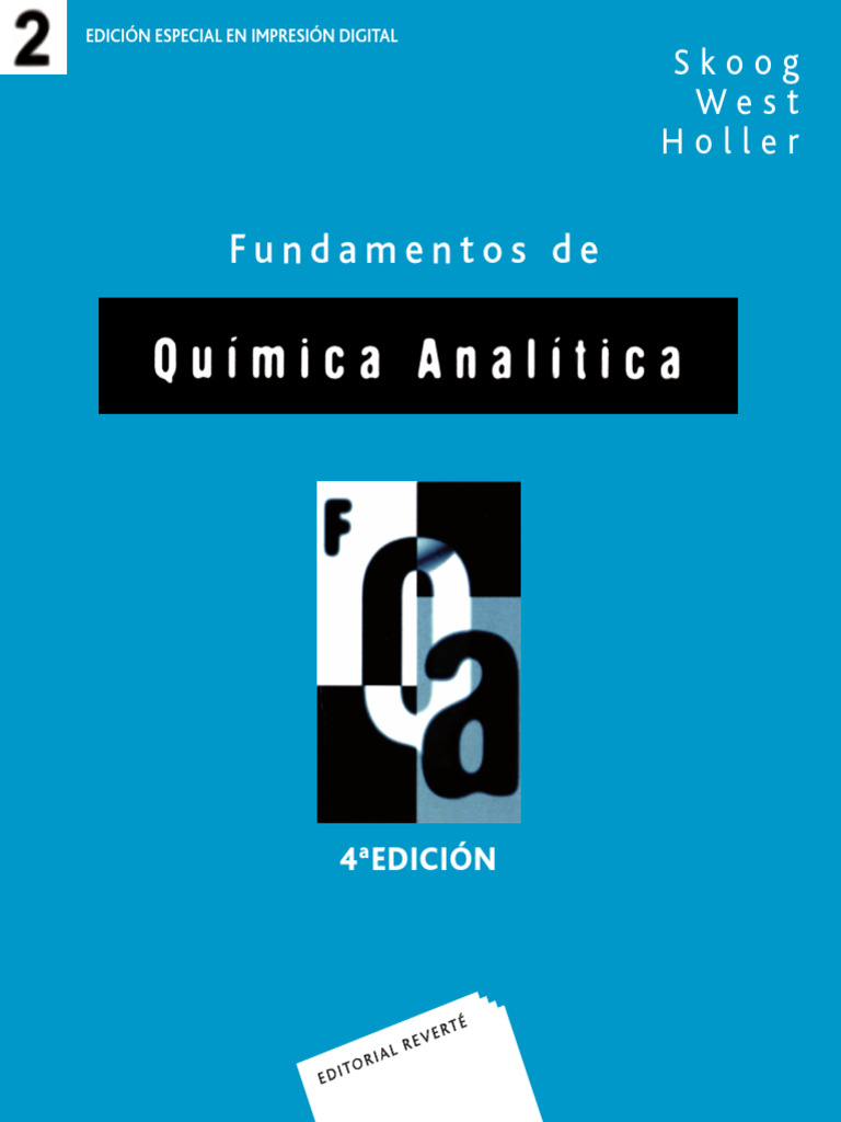 QUIMICA ANALITICA SKOOG | PDF | Constante de disociación ácida ...