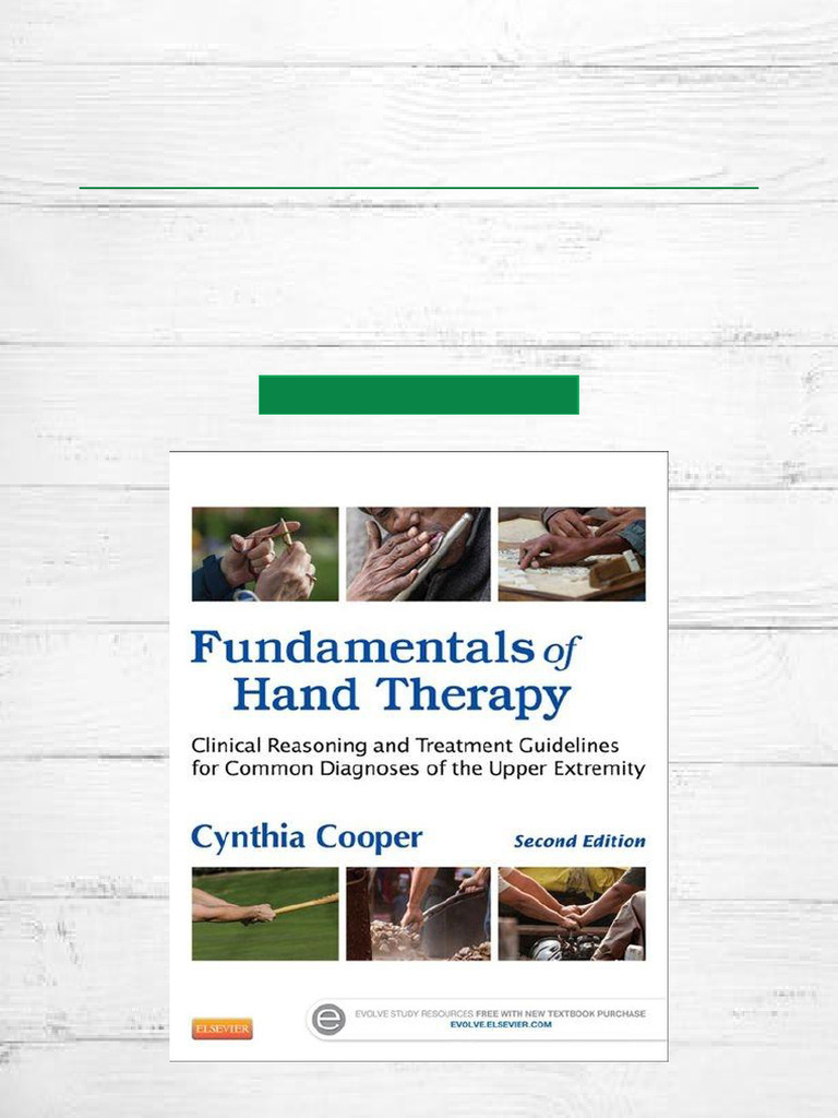Cooper's Hand Therapy Fundamentals Guide | PDF | Anatomical Terms Of ...