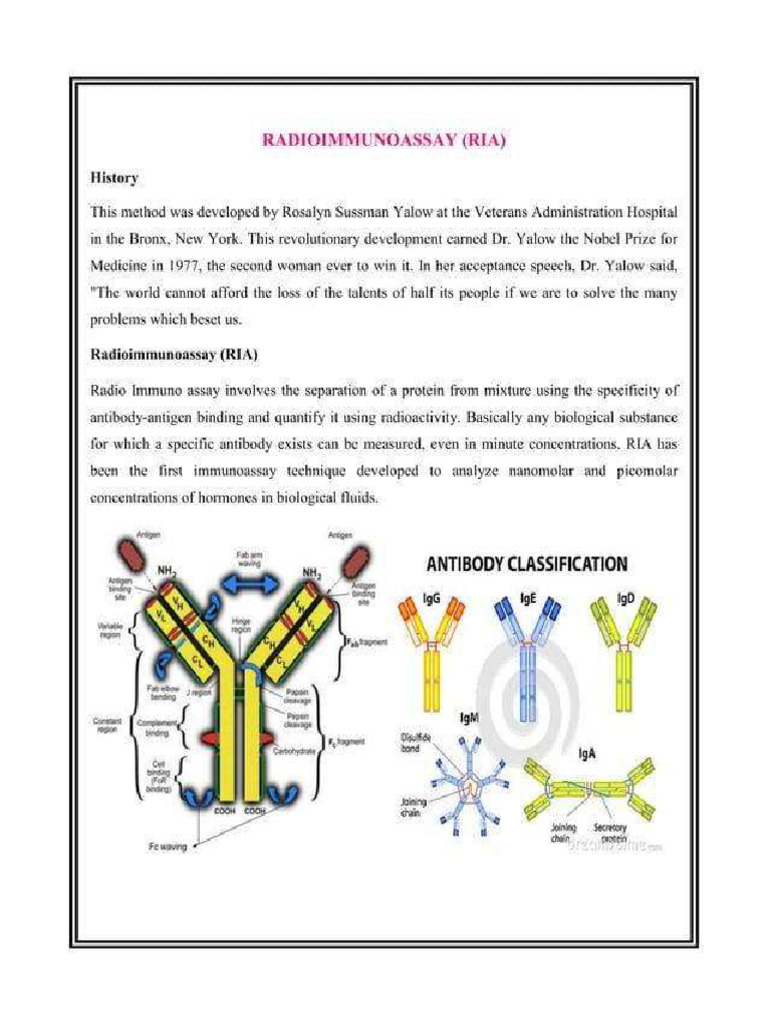 RIA notes for study | PDF