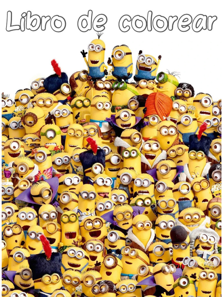 Libro de Colorear - Minions | PDF