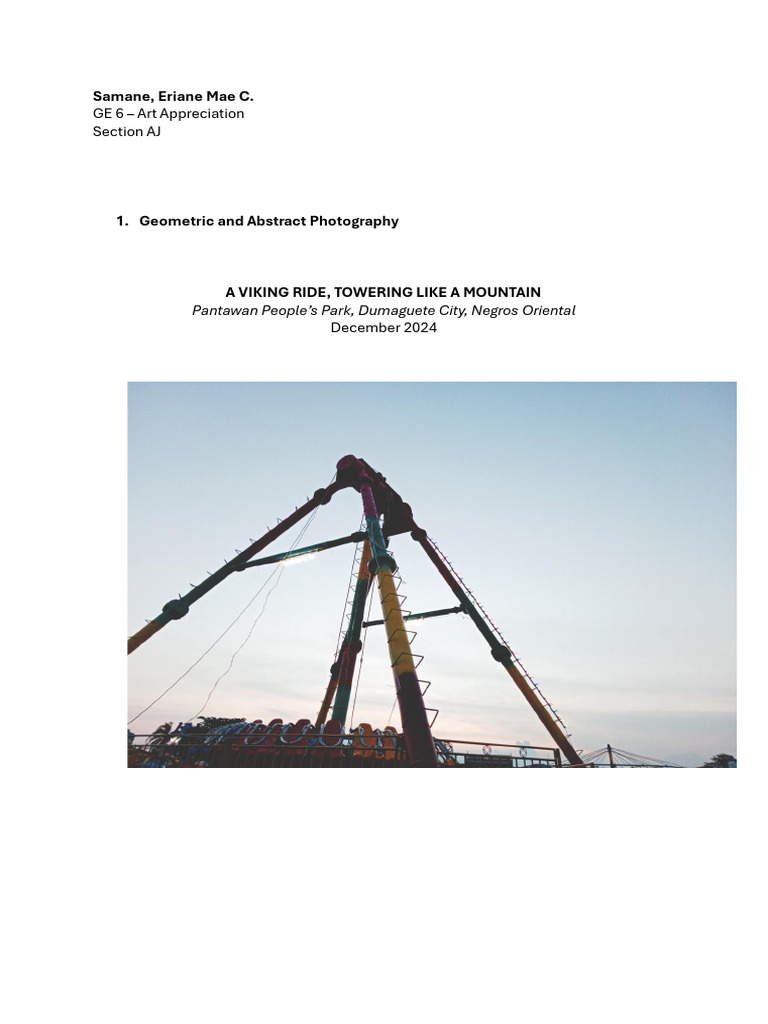 Template For The Photography | PDF