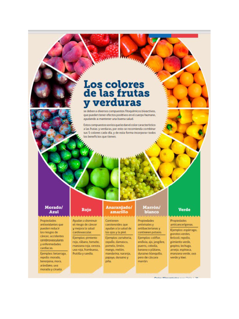 Colores de Los Alimentos | PDF