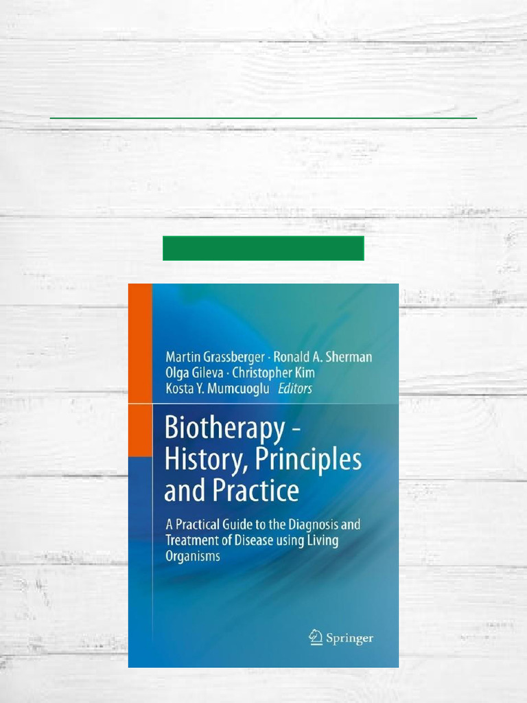 Biotherapy History, Principles and Practice A Practical Guide To The ...