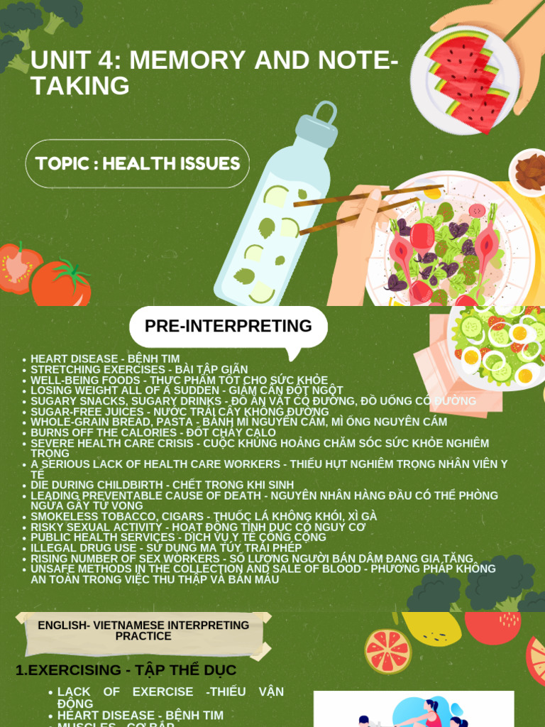 Unit 4 Memory and Note-Taking | PDF