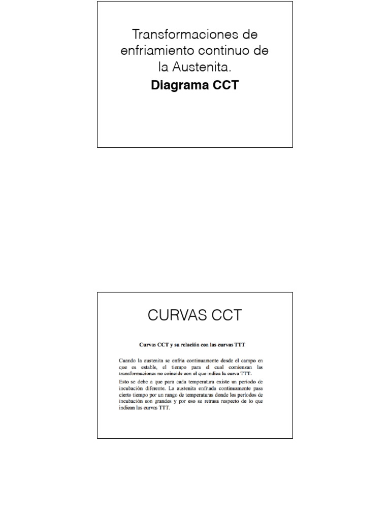 12 Diagrama CCT | PDF | Tratamiento a base de calor | Metalurgia