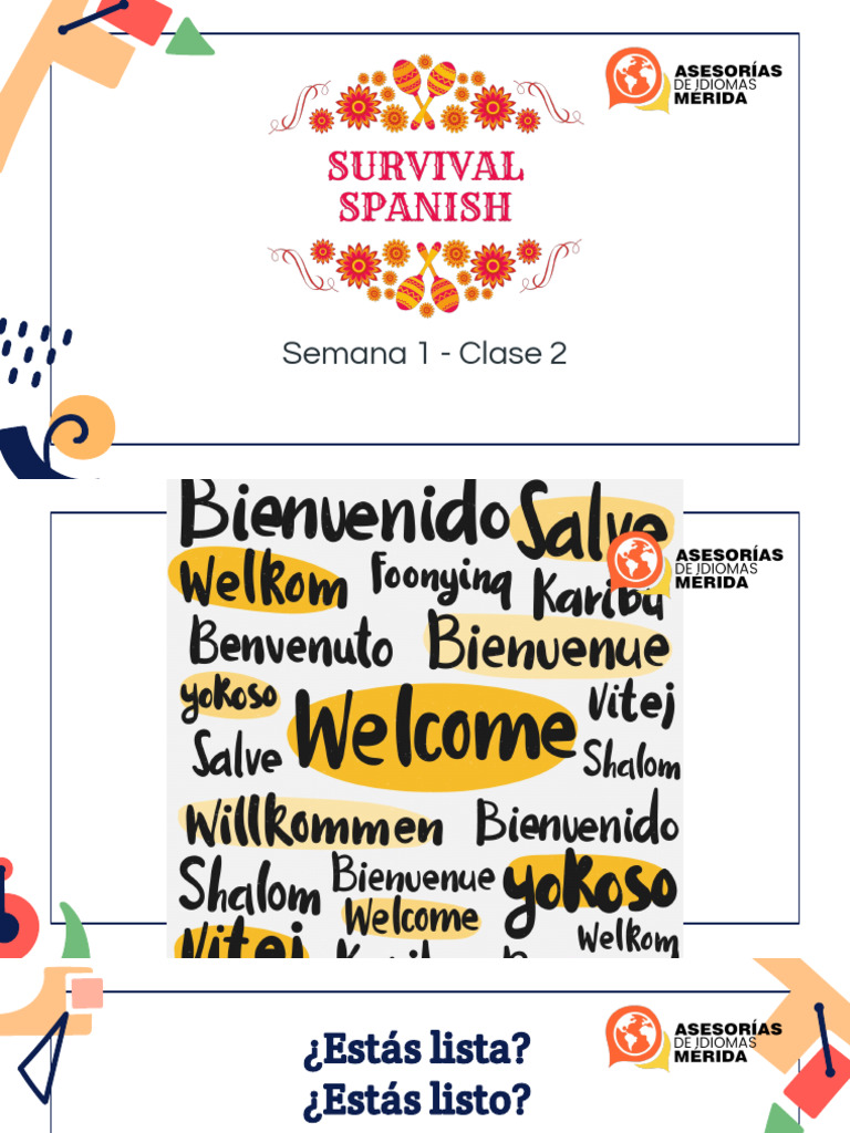 Class 2 Español | PDF