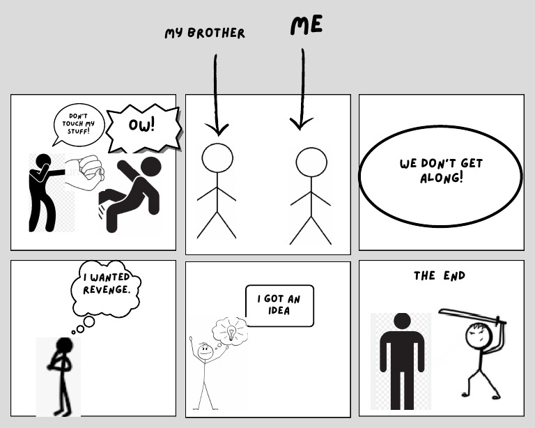 Blank 6 Panel Comic Strip | PDF