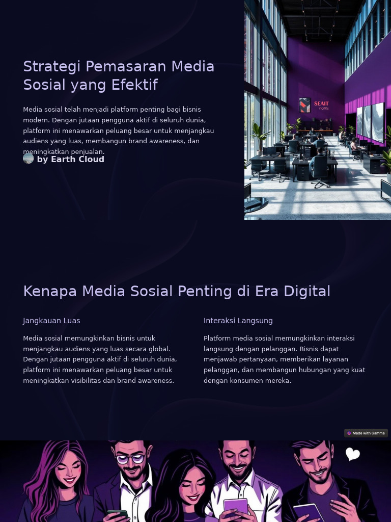 Strategi Pemasaran Media Sosial Yang Efektif | PDF