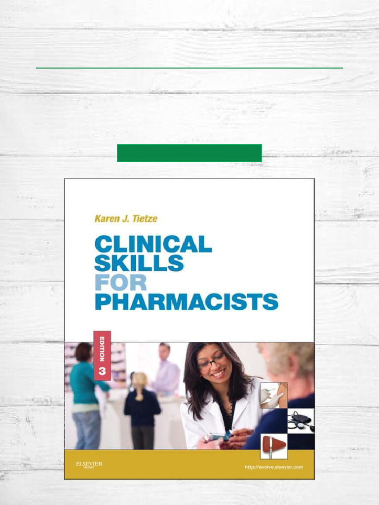 Best Selling Clinical Skills For Pharmacists A Patient Focused Approach ...