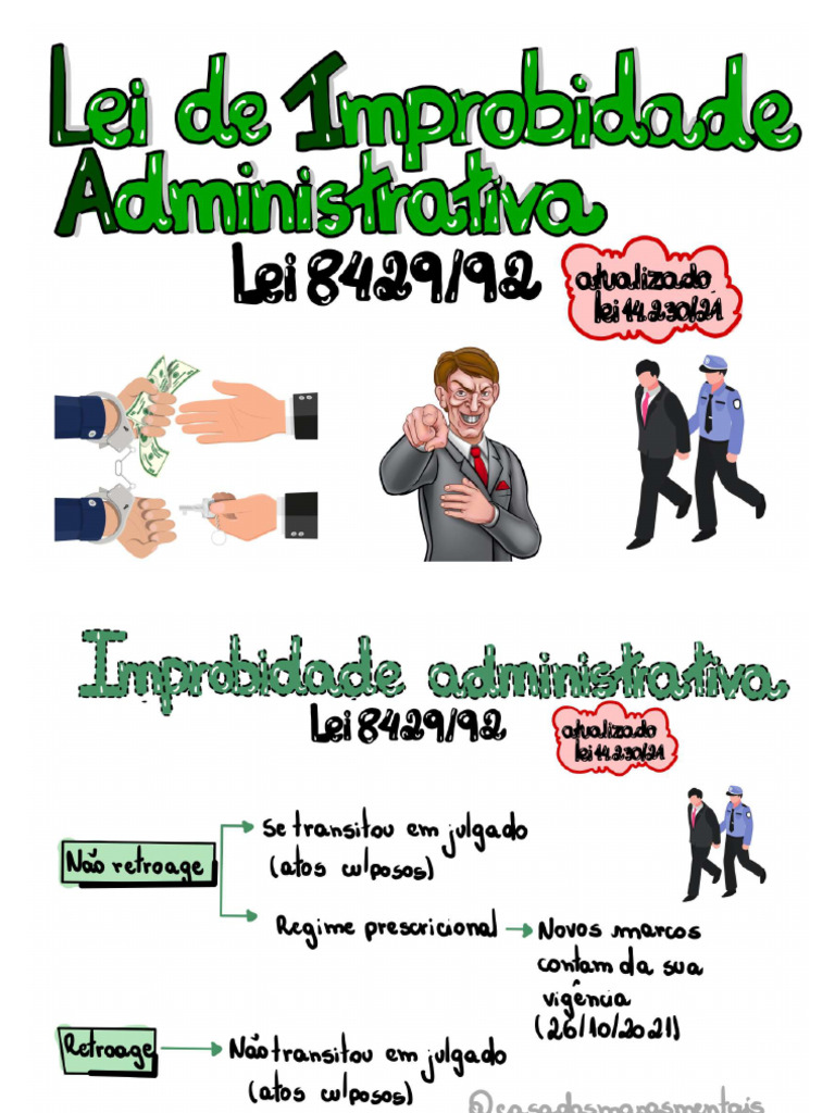Lei de Improbidade Atualizada 2024 7knmqh | PDF