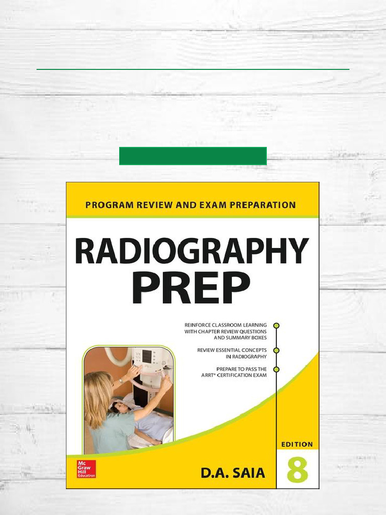 Hottest Now Radiography PREP (Program Review and Exam Preparation) 8th ...