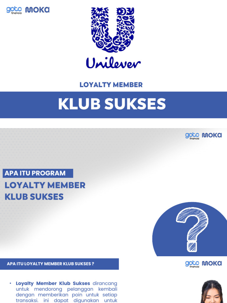 Program Loyalty Member Unilever | PDF