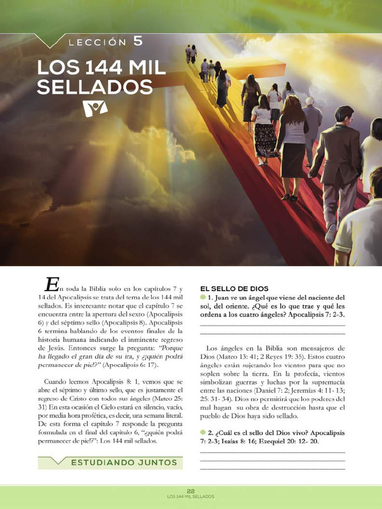 Los 144 Mil PDF | PDF | Libro de revelación | Ezequiel