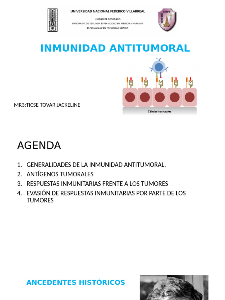 INMUNIDAD ANITUMORAL | PDF | Sistema inmune | Célula T