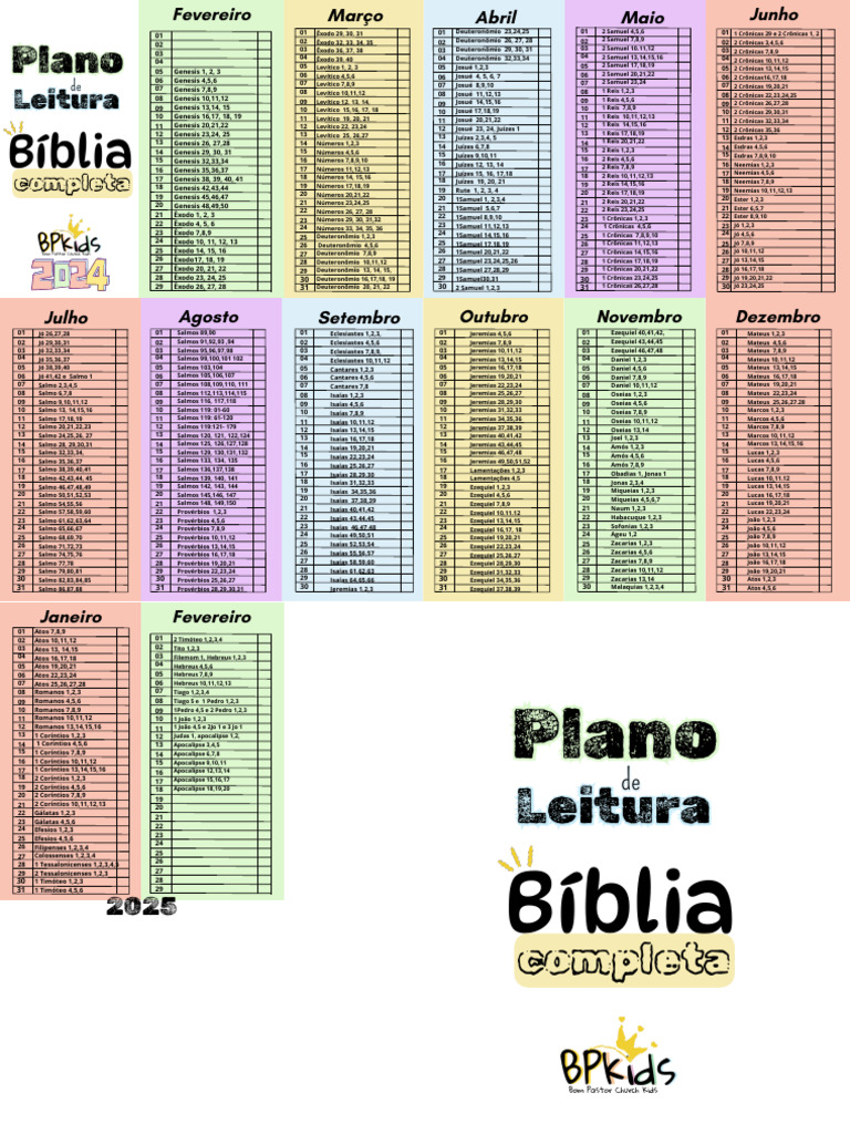 Leitura Completa da Bíblia | PDF | Bíblia cristã | Ficção sobrenatural