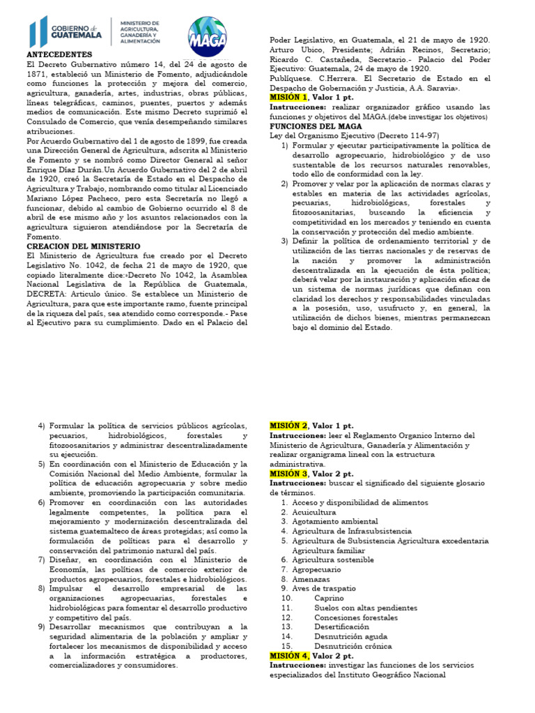 CLASE 6, SEGUNDO BLOQUE-MAGA | PDF