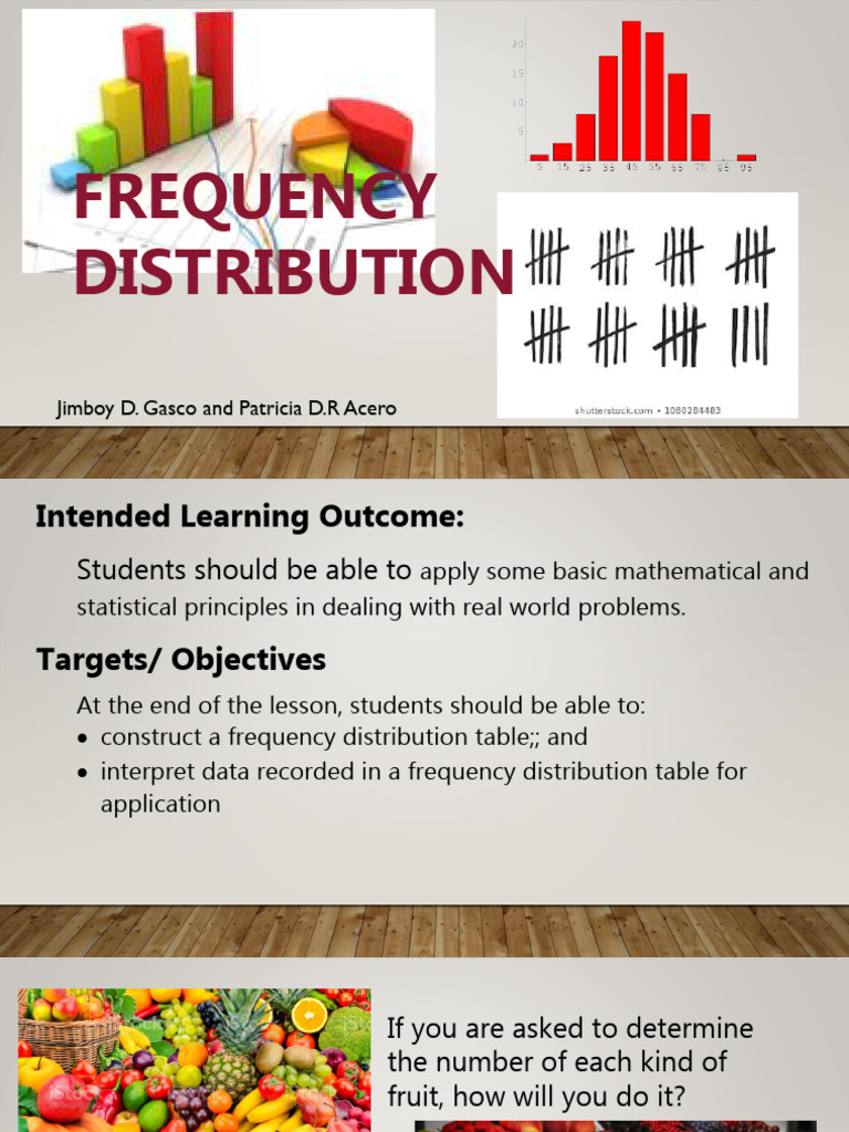 Frequency Distribution Table Guide | PDF | Applied Mathematics