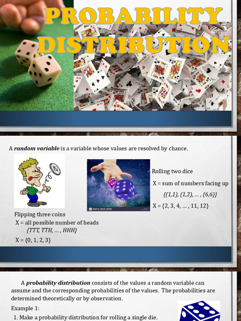 Understanding Probability Distributions | PDF | Variance | Probability ...