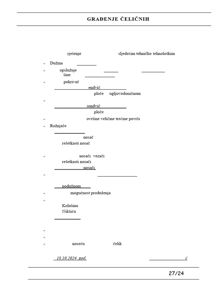 Postavka Za Prvi Grafički Zadatak - Master - PiGCK - 202425 | PDF
