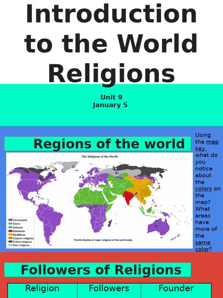 Intro To World Religions | PDF | Monotheism | Polytheism
