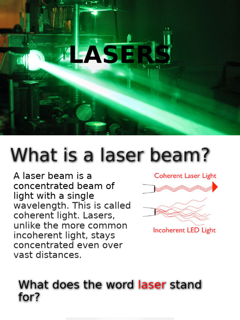 Lasers | PDF