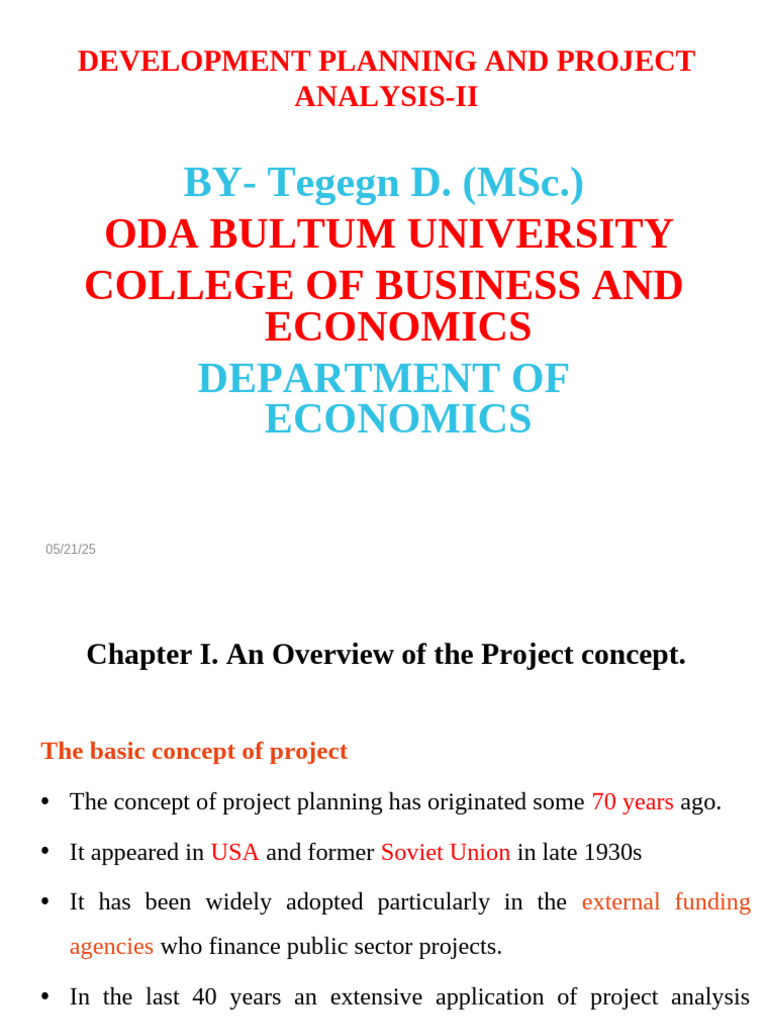 Project Planning and Analysis Overview | PDF | Depreciation ...