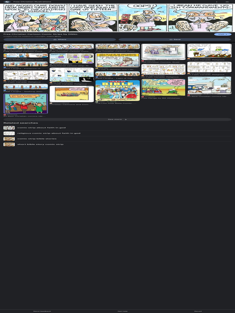 Free Christian Comic Strips Online | PDF | Religious Belief And ...