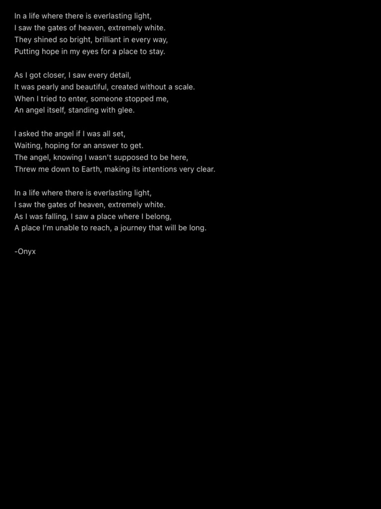 In A Life Where There Is Everlasting Light | PDF