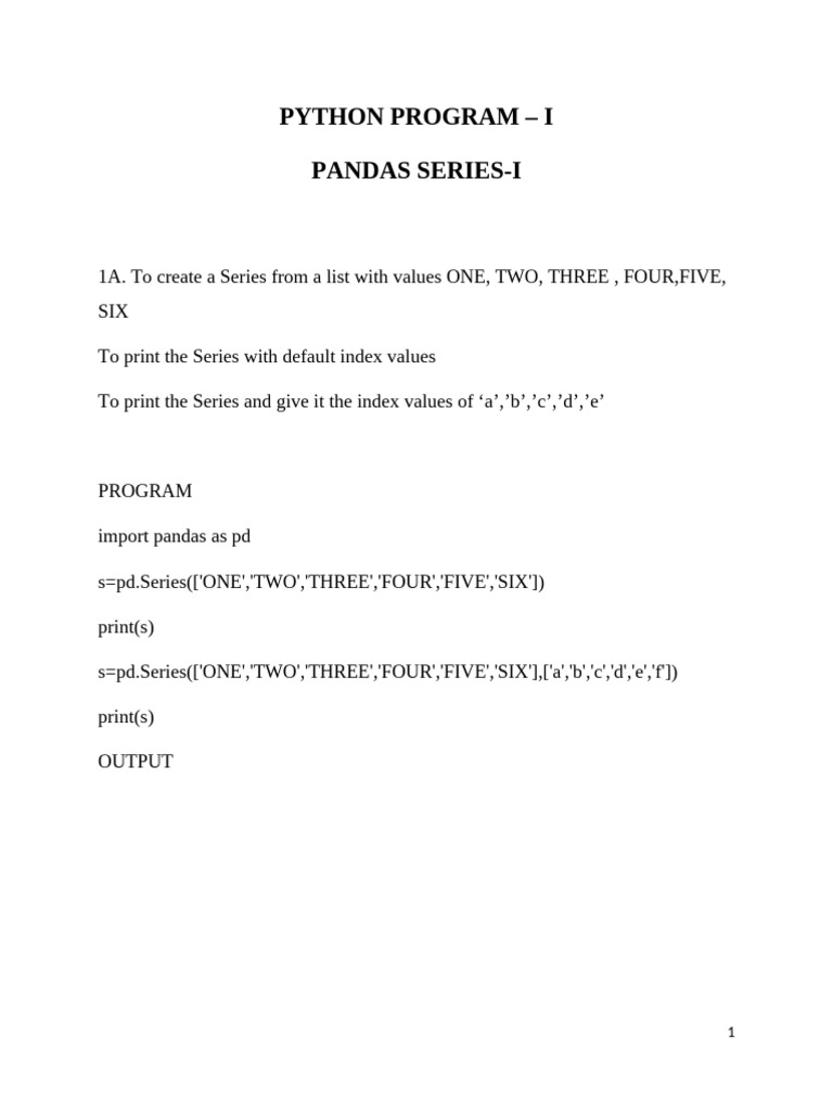 Python Program 1-2 | PDF