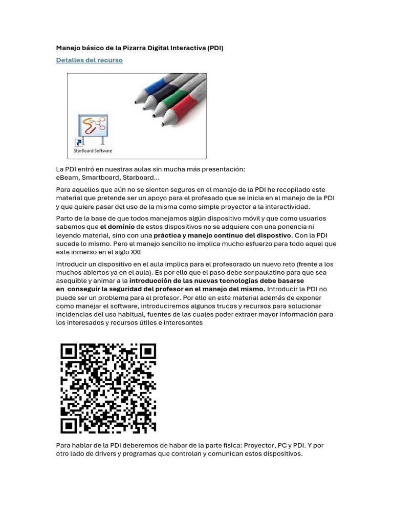 Guía Práctica para Manejo de PDI | PDF | Tecnología de información y ...