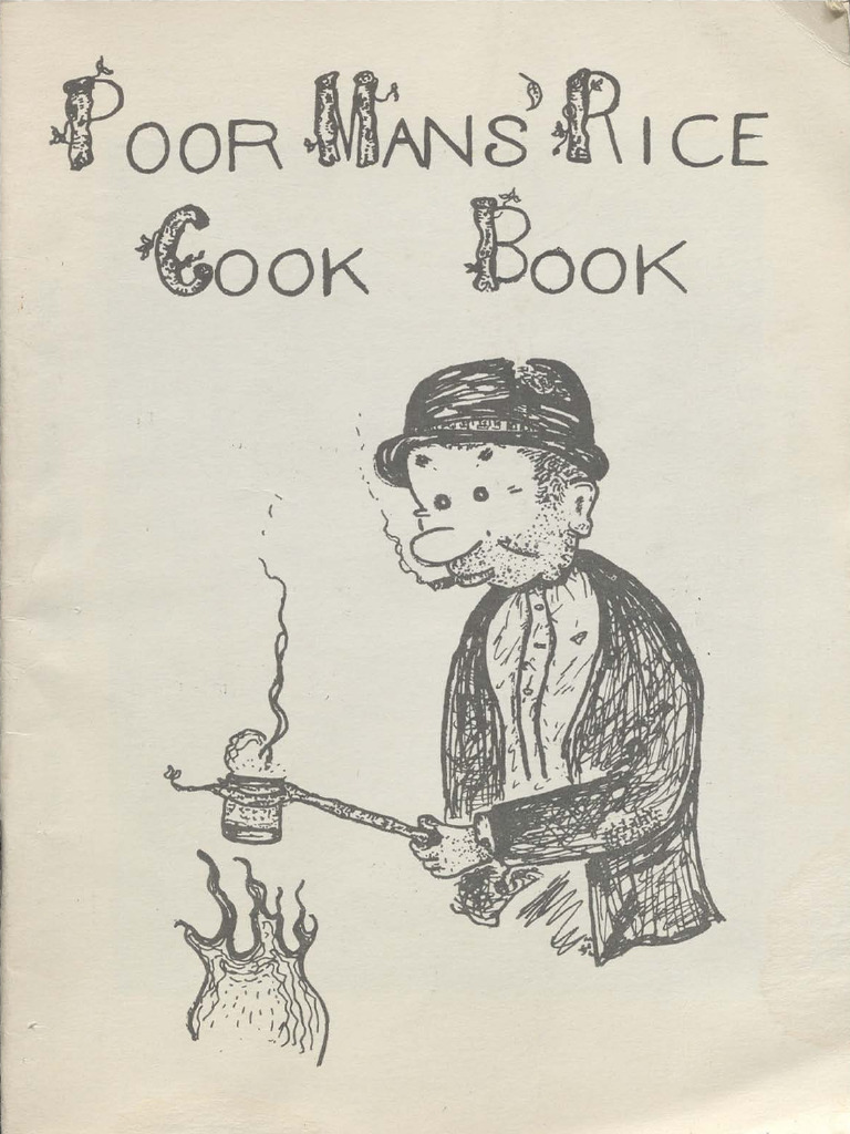 Poor Man's Rice Cook Book 1963 | PDF | Sausage | Cooking