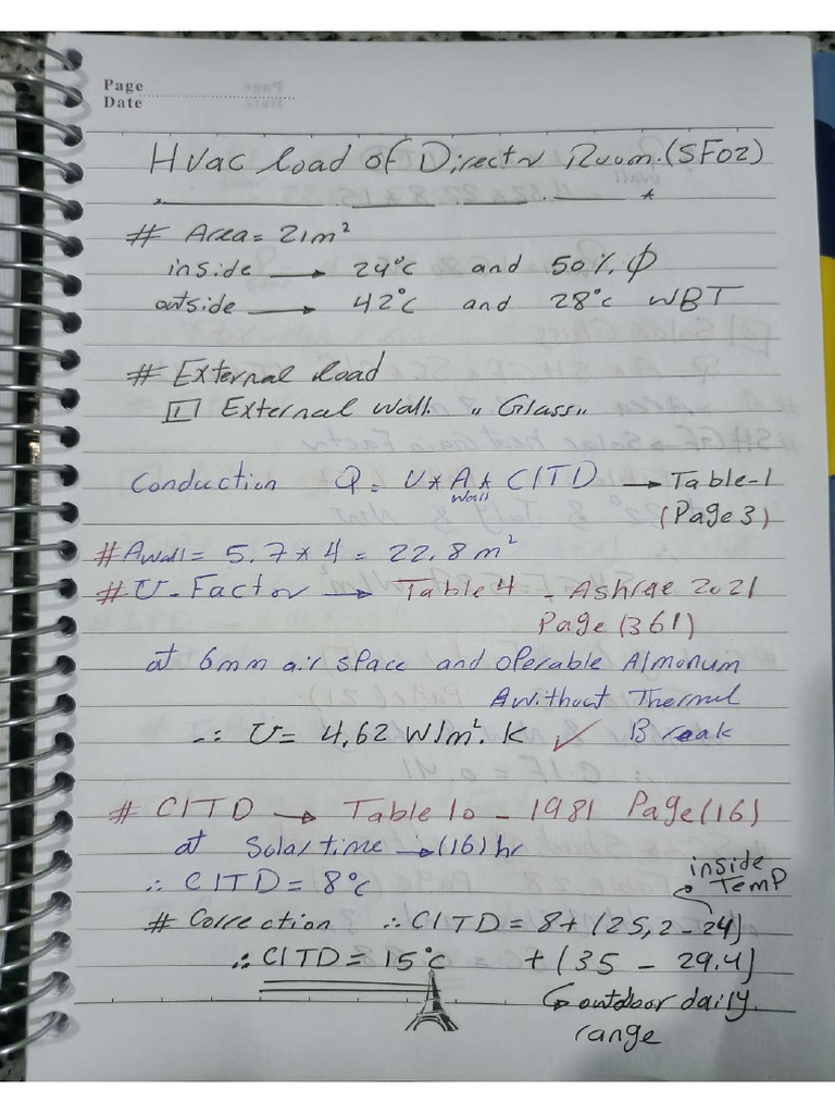 Manual Load Calculation Procedure | PDF