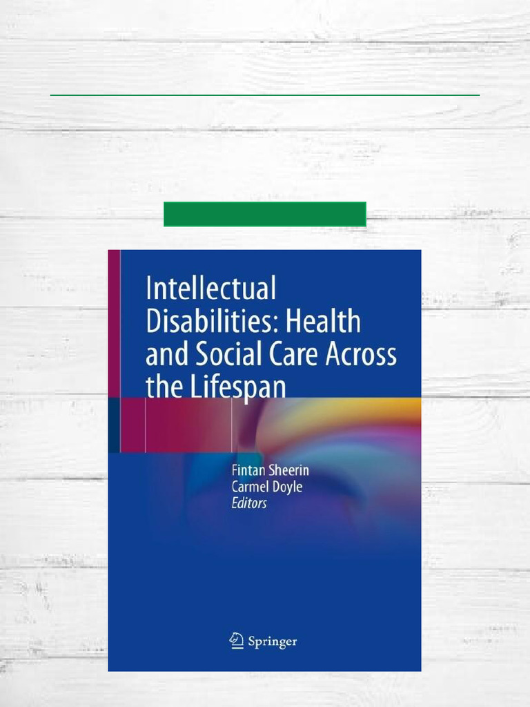 Top Reading Intellectual Disabilities Health and Social Care Across The ...