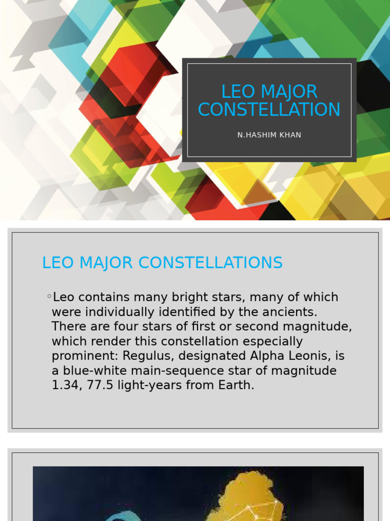 Leo Major Constellation | PDF