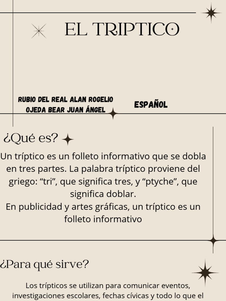 El Triptico | PDF
