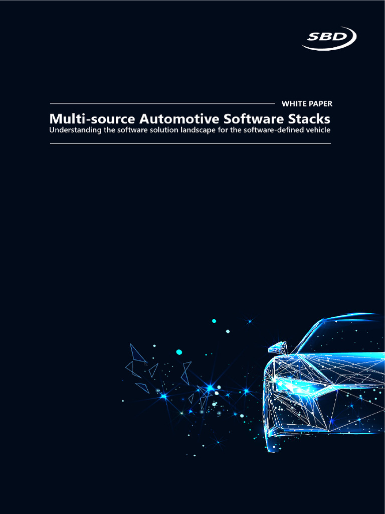 Multi Source Automotive Software Stacks | PDF | Operating System ...