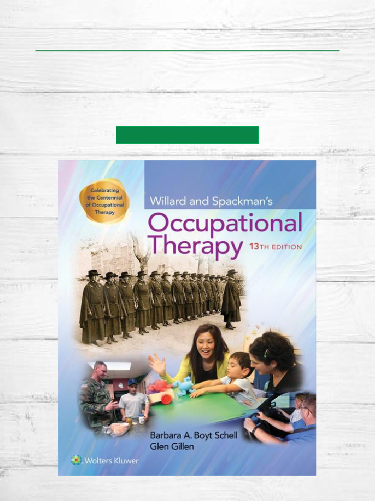 Etextbook Willard and Spackman's Occupational Therapy - 13th Edition ...